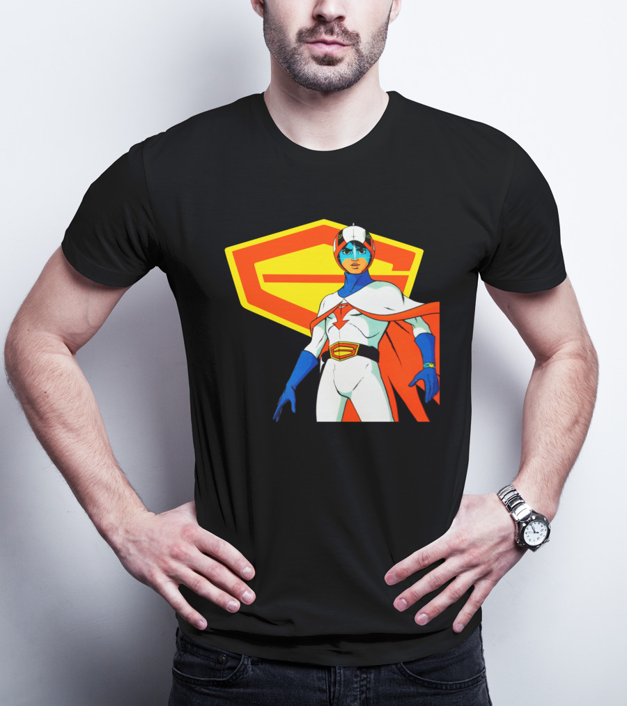 Battle Of The Planets G Force Iconic Character With Emblem T-Shirt