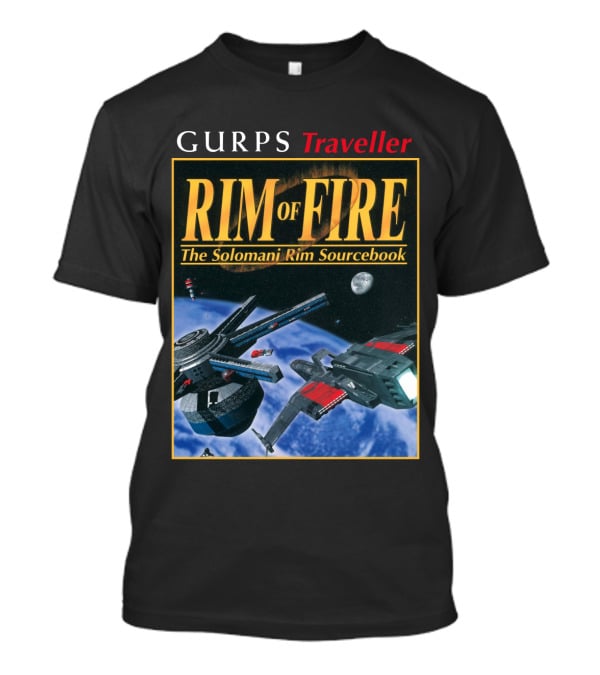 GURPS Traveller Rim Of Fire The Solomani Rim Sourcebook T-Shirt