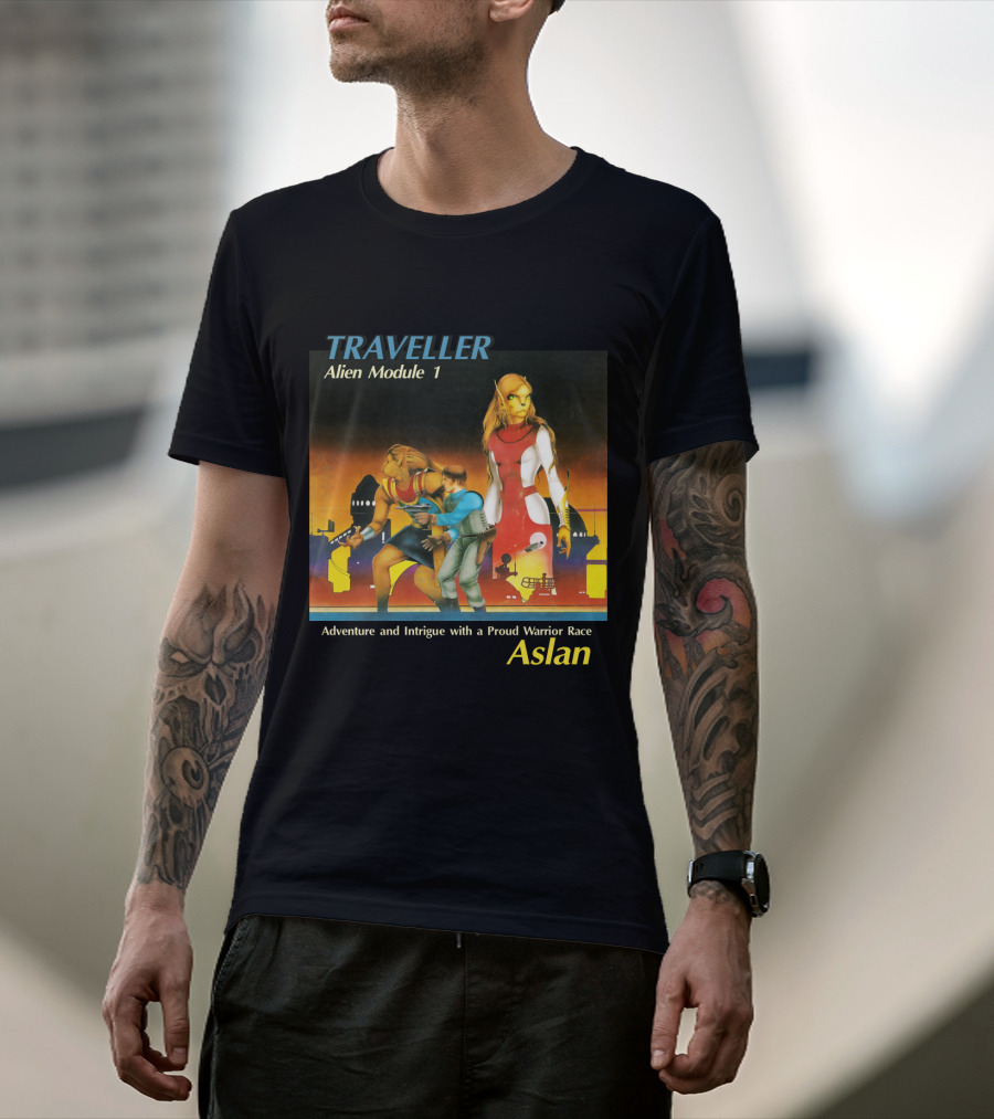Traveller Alien Module 1 Adventure And Intrigue With A Proud Warrior Race Aslan T-Shirt