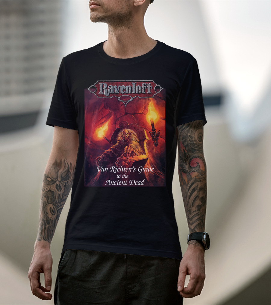 Ravenloft Van Richten's Guide To The Ancient Dead T-Shirt