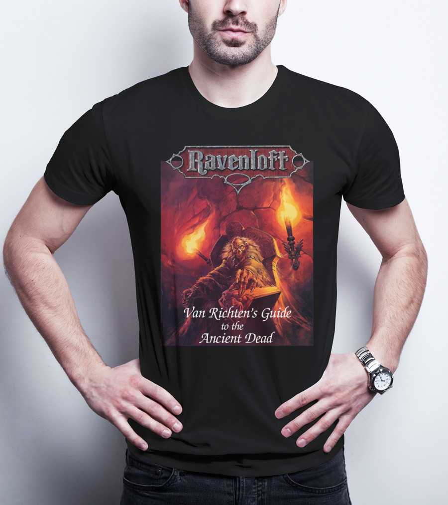 Ravenloft Van Richten's Guide To The Ancient Dead T-Shirt