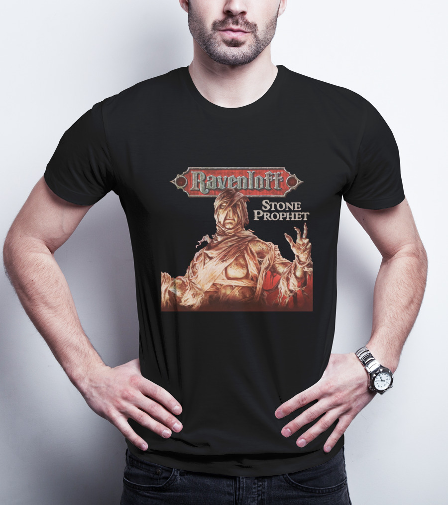 Ravenloft Stone Prophet Mummy Horror T-Shirt