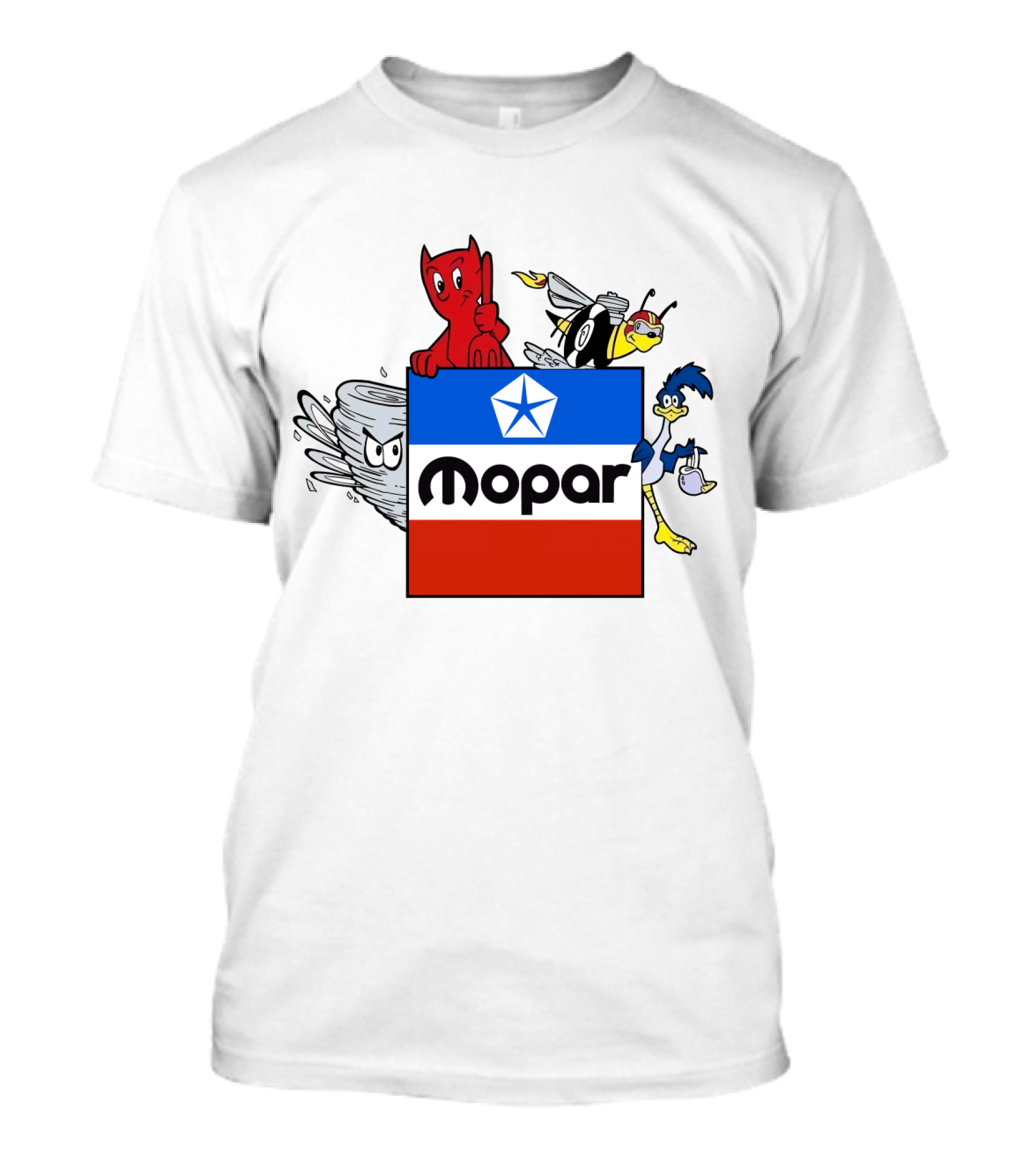 Mopar Dodge Road Runner Tasmanian Devil Bee Racing Icon Collection T-Shirt