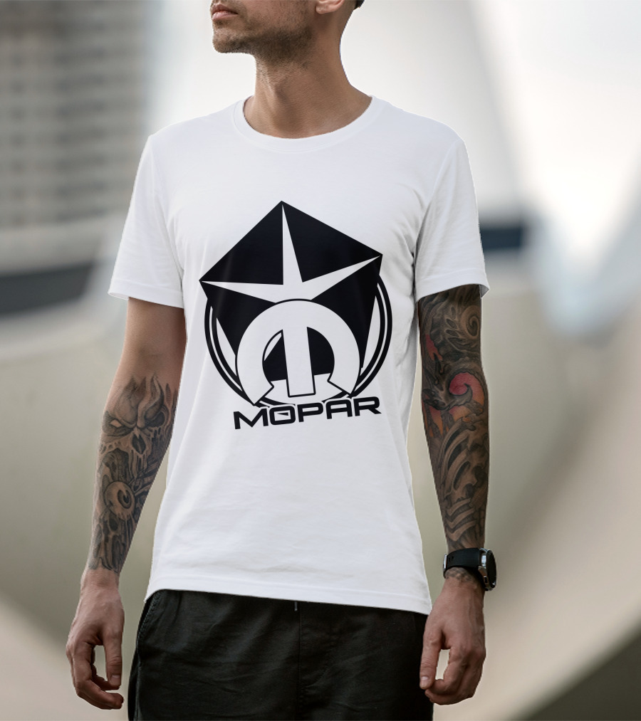 Mopar Pentastar Logo Emblem T-Shirt