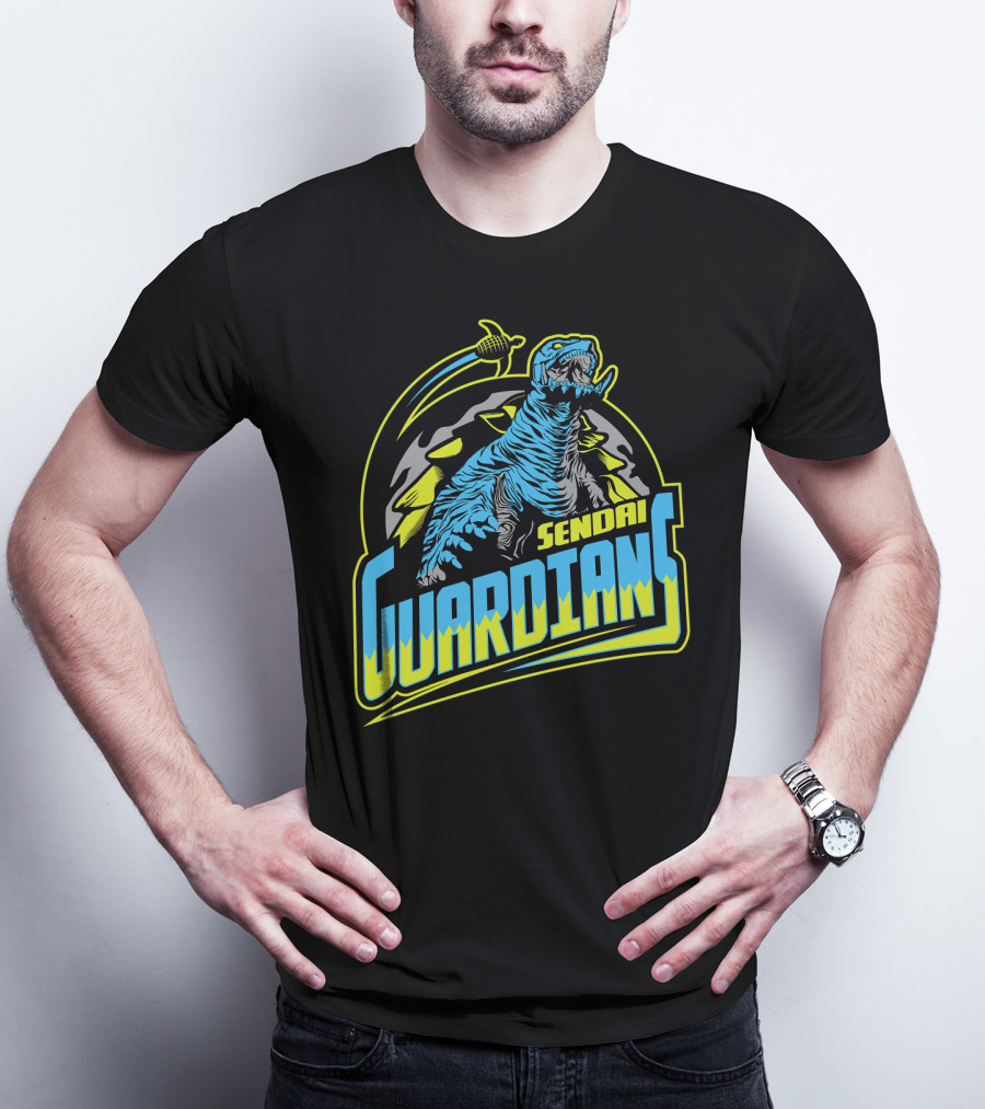 Sendai Guardians T-Rex Kaiju Sports T-Shirt