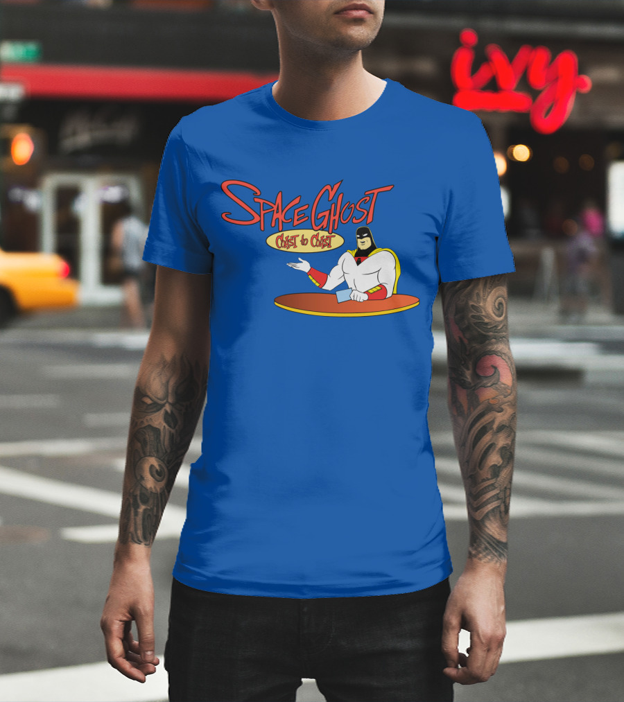 Space Ghost Coast To Coast Talk Show Cartoon Host T-Shirt