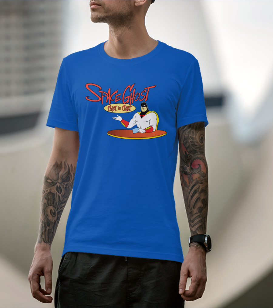 Space Ghost Coast To Coast Talk Show Cartoon Host T-Shirt