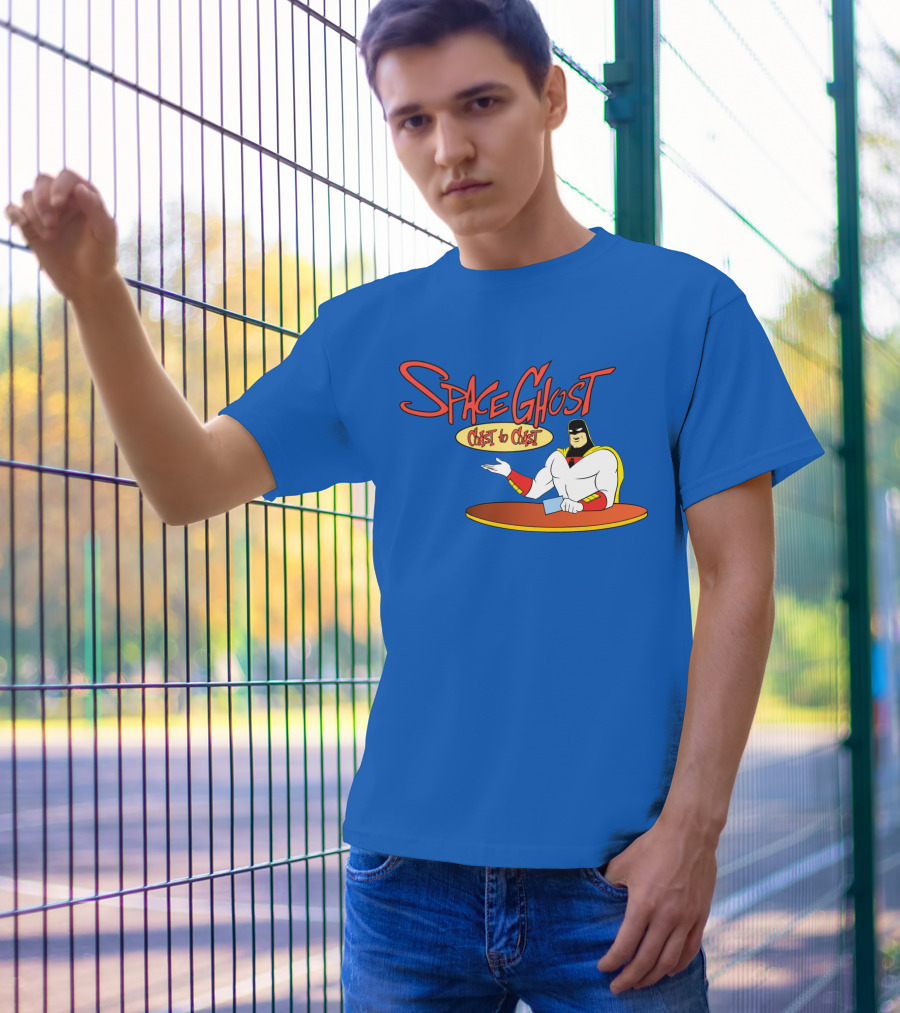 Space Ghost Coast To Coast Talk Show Cartoon Host T-Shirt
