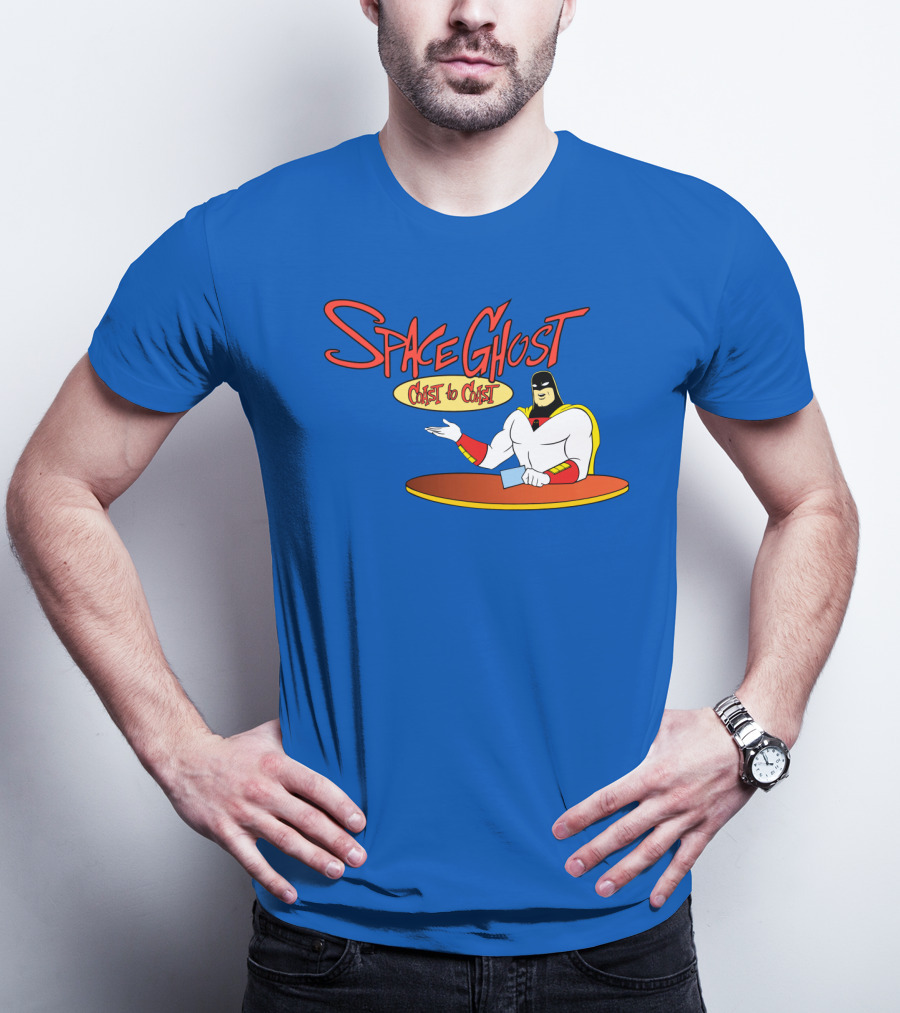 Space Ghost Coast To Coast Talk Show Cartoon Host T-Shirt