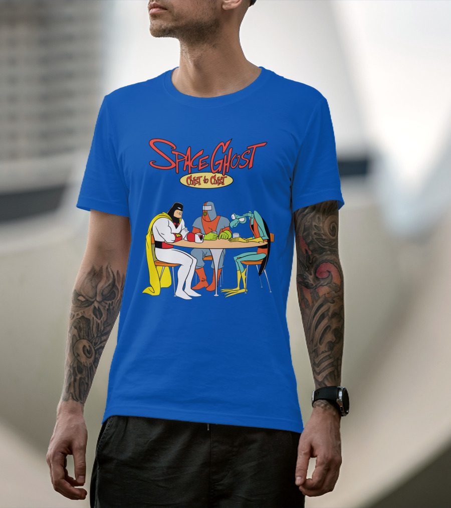 Space Ghost Coast To Coast Zorak And Moltar At Table T-Shirt