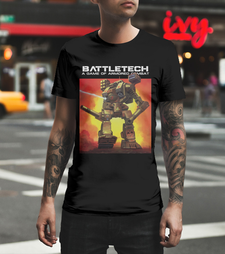 BATTLETECH A Game Of Armored Combat Mech T-Shirt