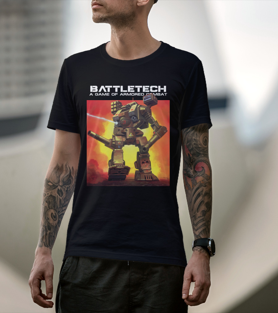 BATTLETECH A Game Of Armored Combat Mech T-Shirt