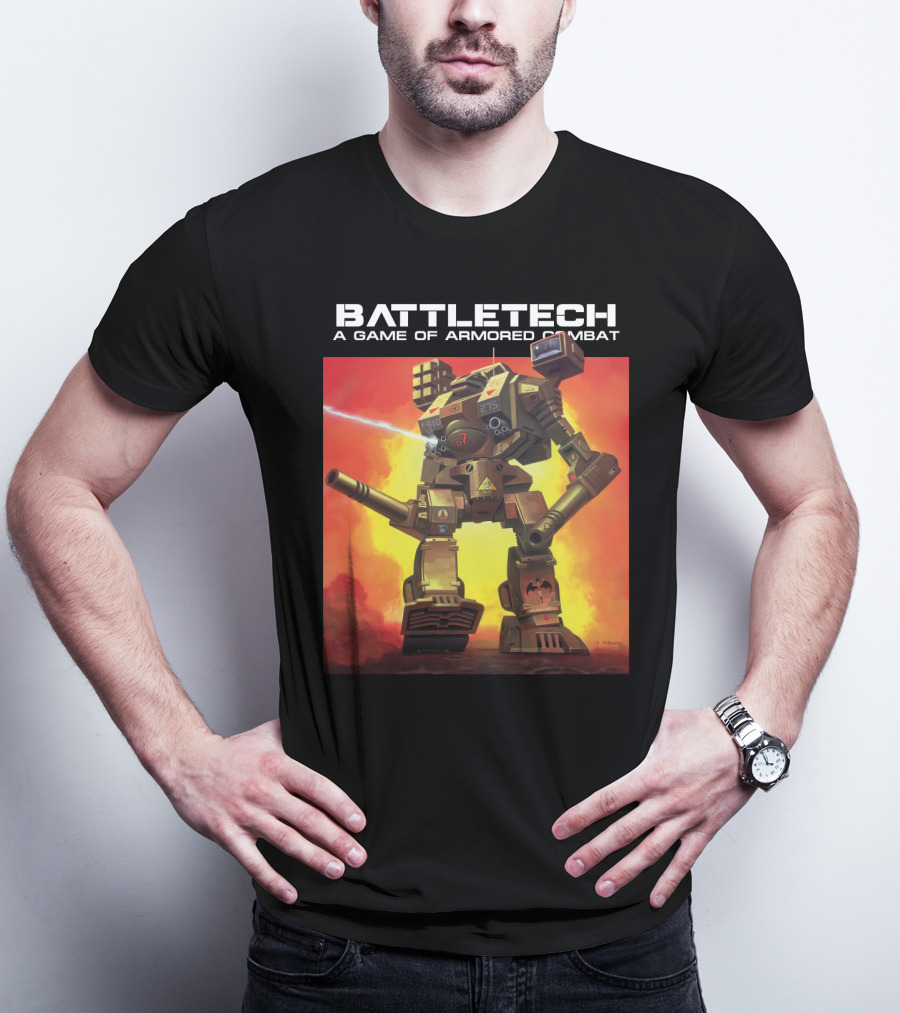 BATTLETECH A Game Of Armored Combat Mech T-Shirt