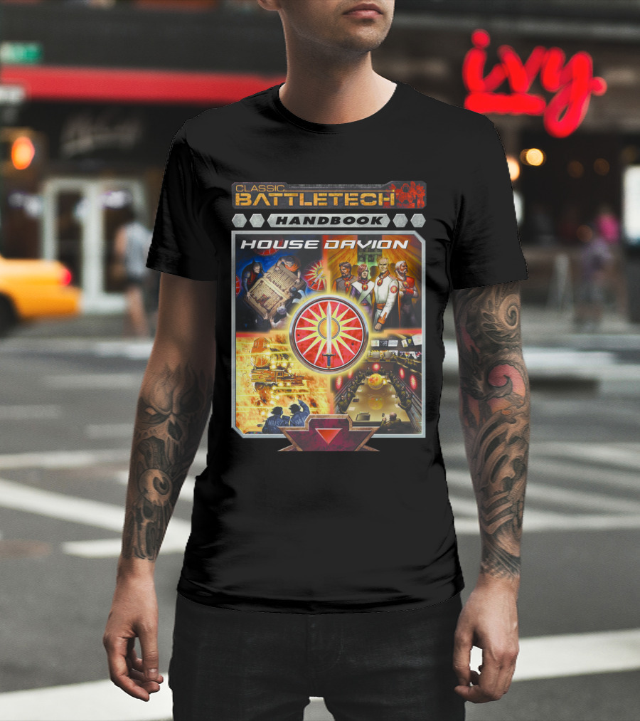 Classic BattleTech Handbook House Davion T-Shirt