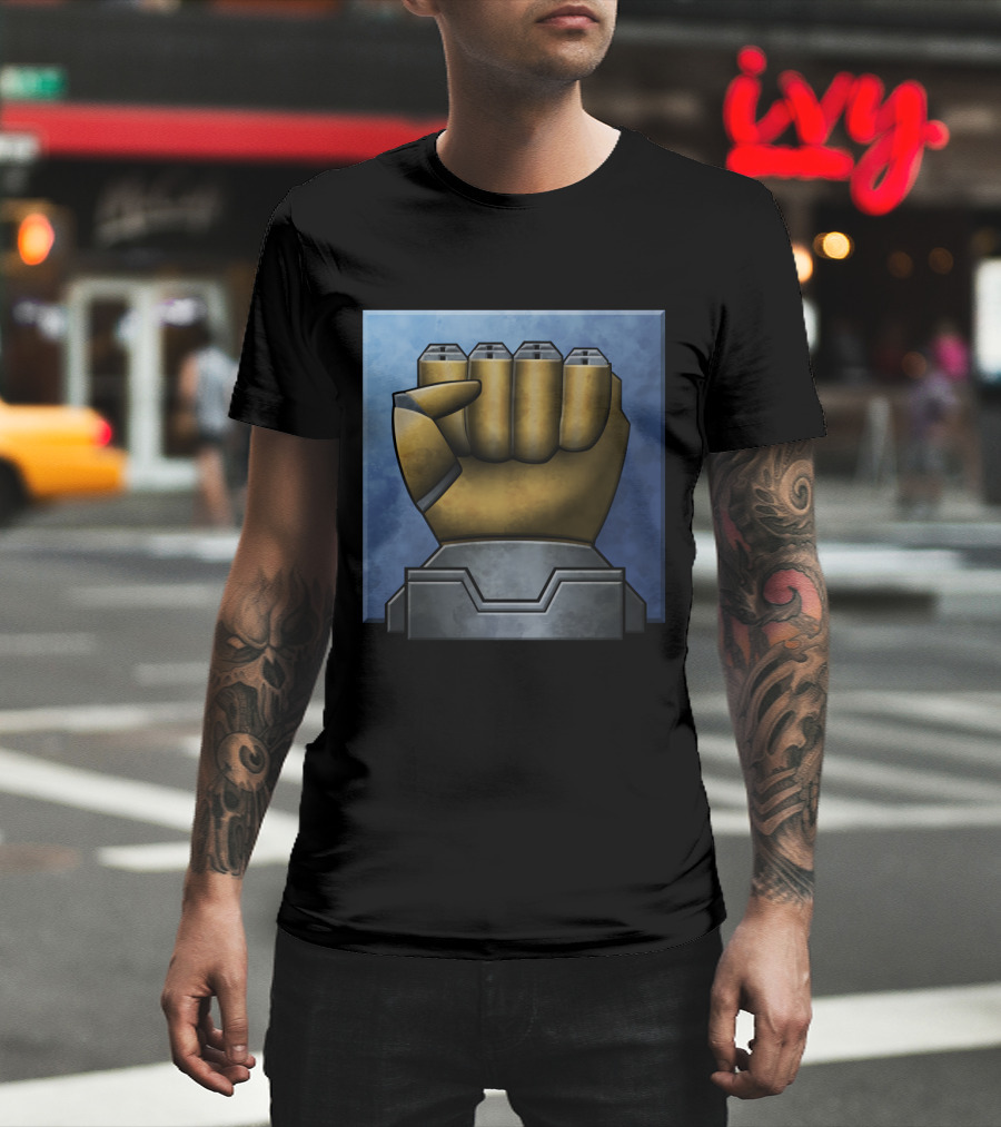 House Steiner The Lyran Commonwealth BattleTech Fist Emblem T-Shirt