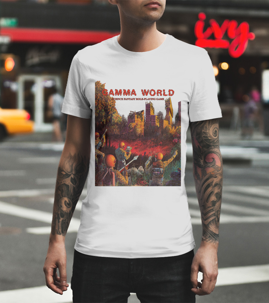 Gamma World Science Fantasy Role-Playing Game 1st Edition T-Shirt