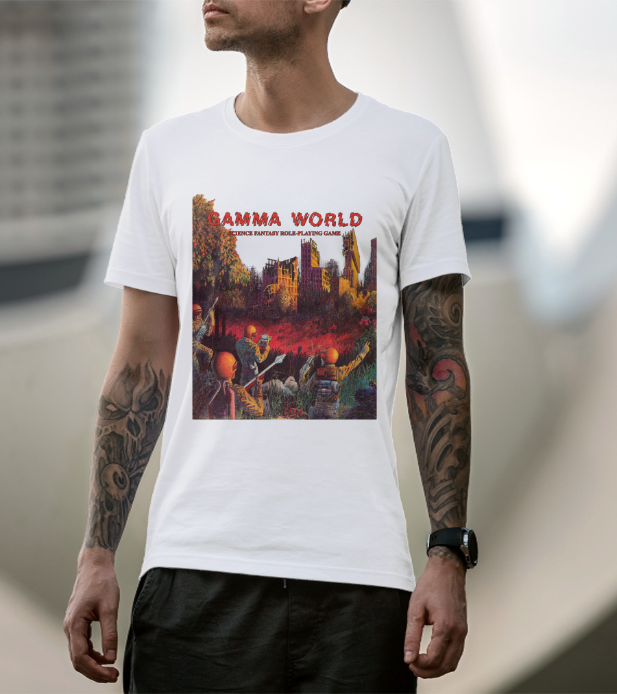 Gamma World Science Fantasy Role-Playing Game 1st Edition T-Shirt