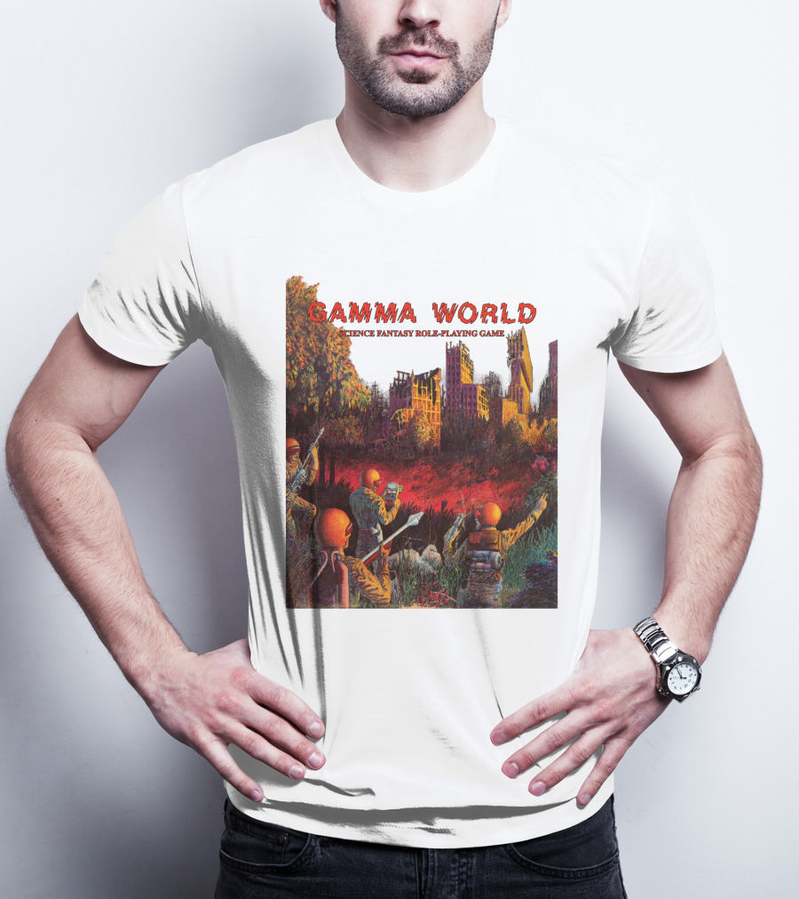 Gamma World Science Fantasy Role-Playing Game 1st Edition T-Shirt