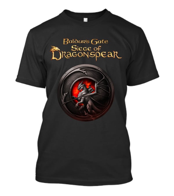 Baldur's Gate Siege Of Dragonspear Dragon Emblem T-Shirt