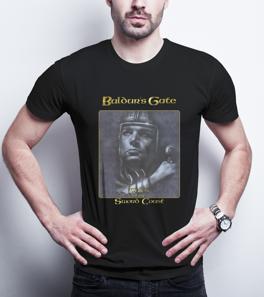 Baldur's Gate Tales Of The Sword Coast Warrior T-Shirt