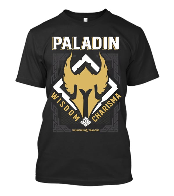 Paladin Wisdom Charisma Dungeons And Dragons T-Shirt