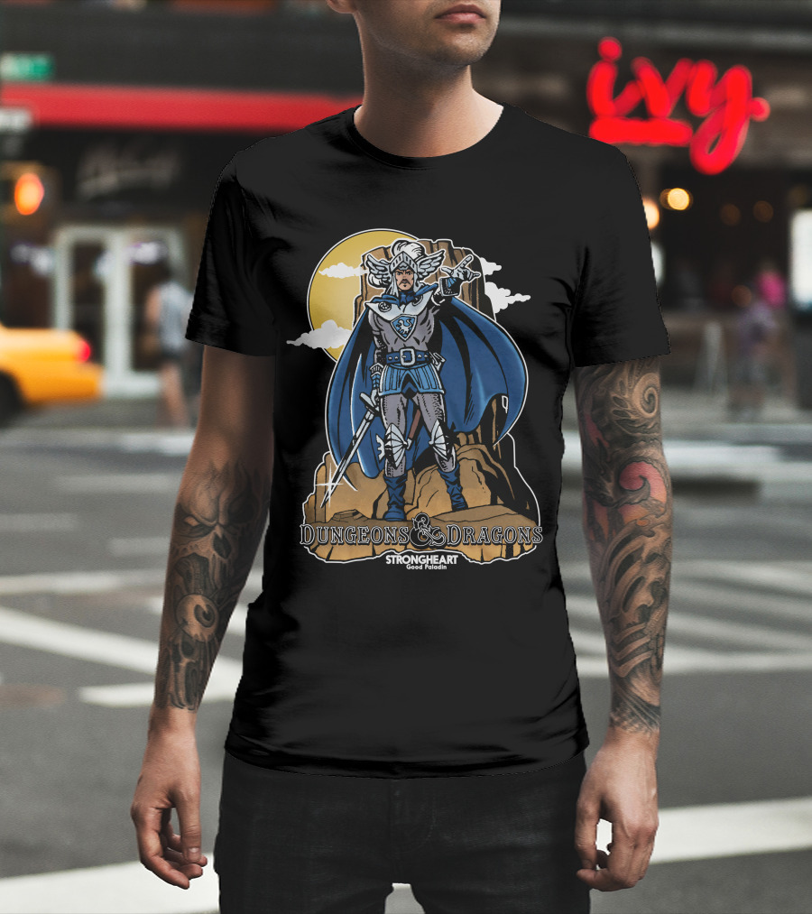 Dungeons And Dragons Strongheart Good Paladin T-Shirt