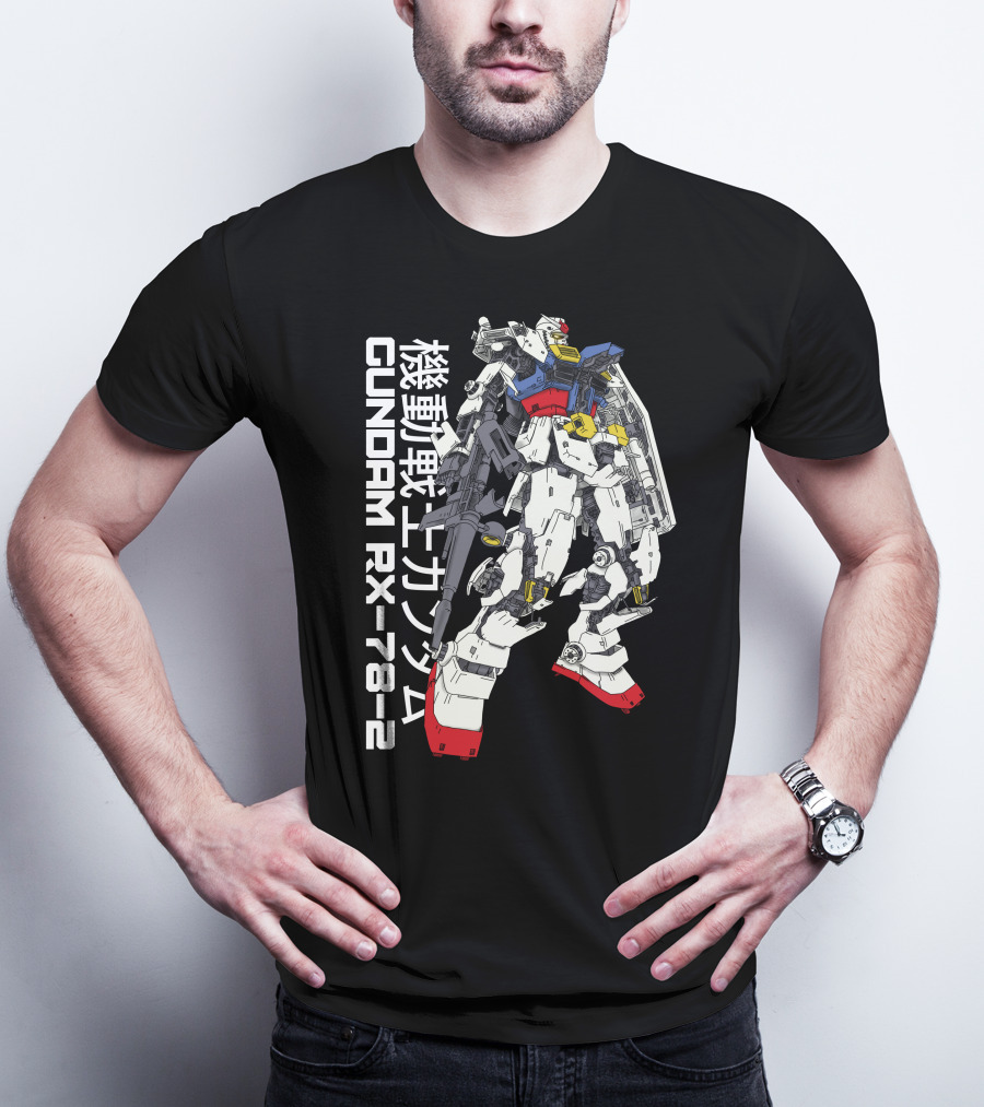 Gundam RX-78-2 Mobile Suit Mechanized Warrior T-Shirt