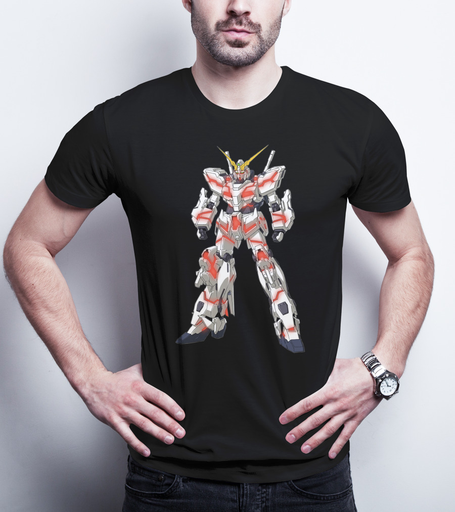 Gundam Unicorn Mecha Warrior T-Shirt