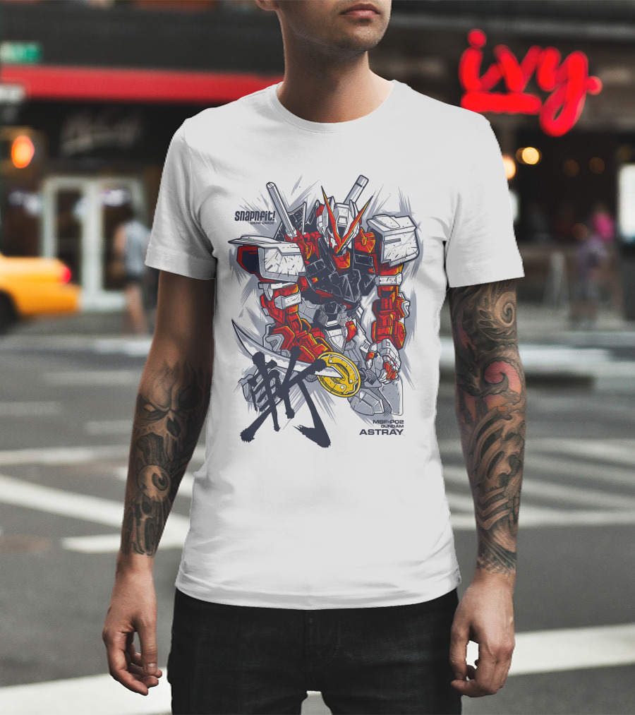 Snapfit Series MBF-P02 Gundam Astray Red Frame T-Shirt