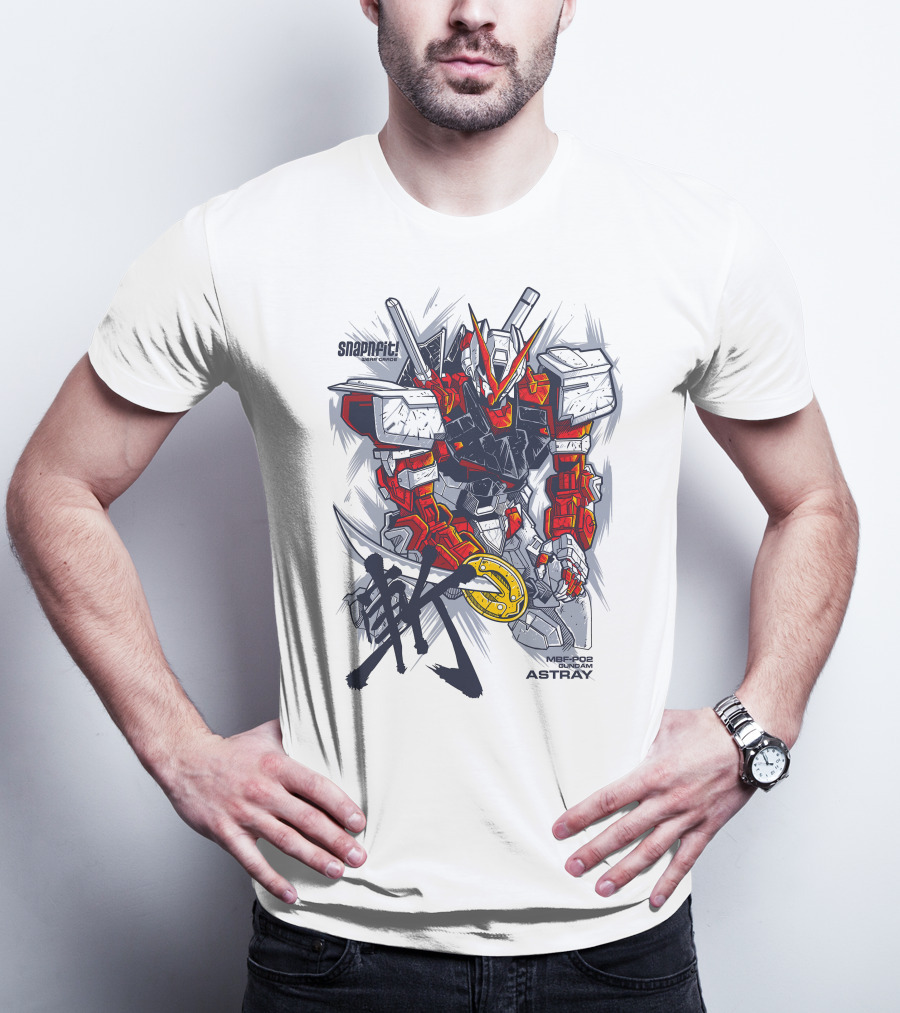 Snapfit Series MBF-P02 Gundam Astray Red Frame T-Shirt