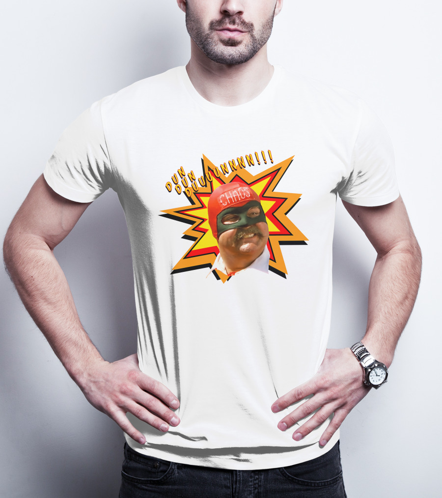 Dun Dun Duuunnnnn Captain Chaos The Cannonball Run T-Shirt