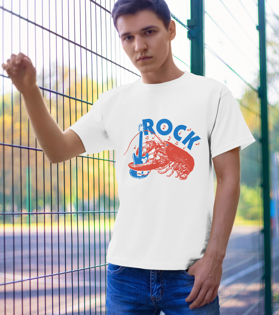 The B-52's Rock Lobster Guitar Music Fun T-Shirt