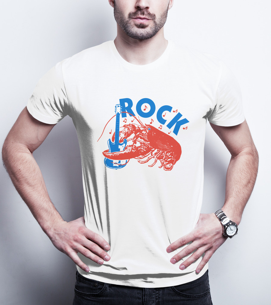 The B-52's Rock Lobster Guitar Music Fun T-Shirt