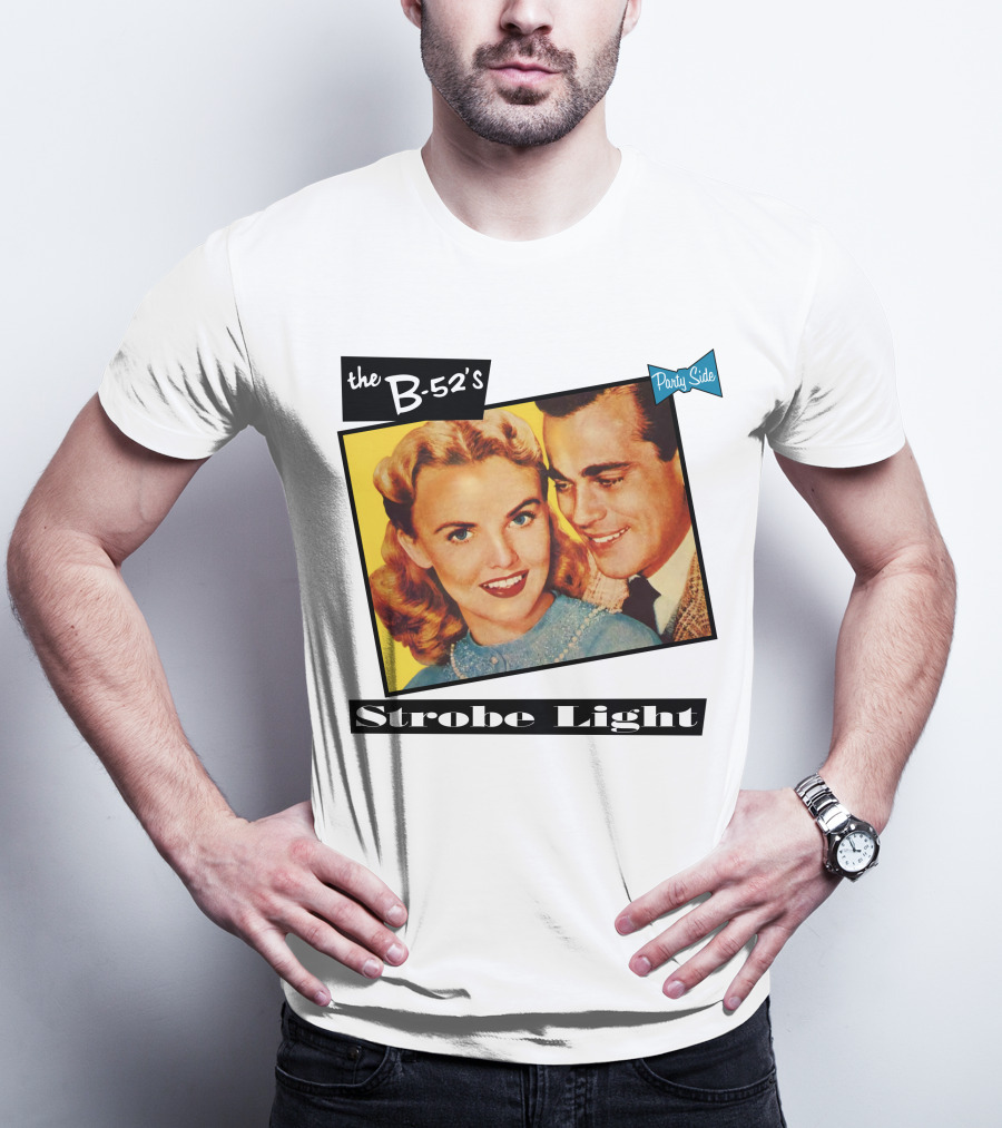 The B-52's Strobe Light Party Side T-Shirt