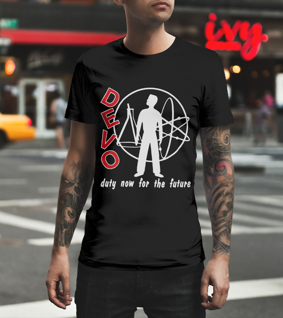 DEVO Duty Now For The Future Science Figure T-Shirt