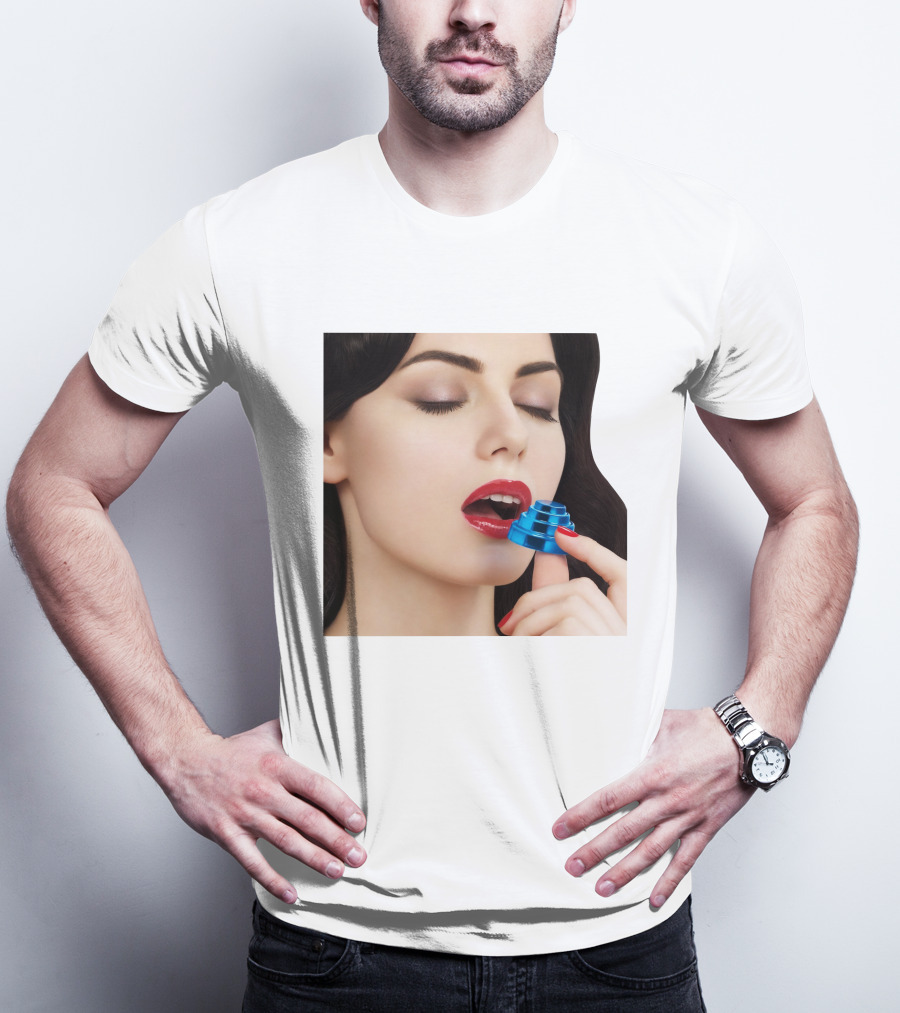 Devo Something For Everybody Blue Energy Dome Retro Futurism T-Shirt