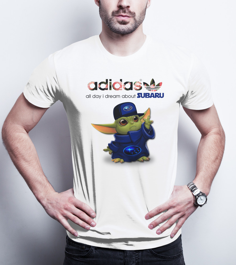 All Day I Dream About Subaru Yoda Character T-Shirt