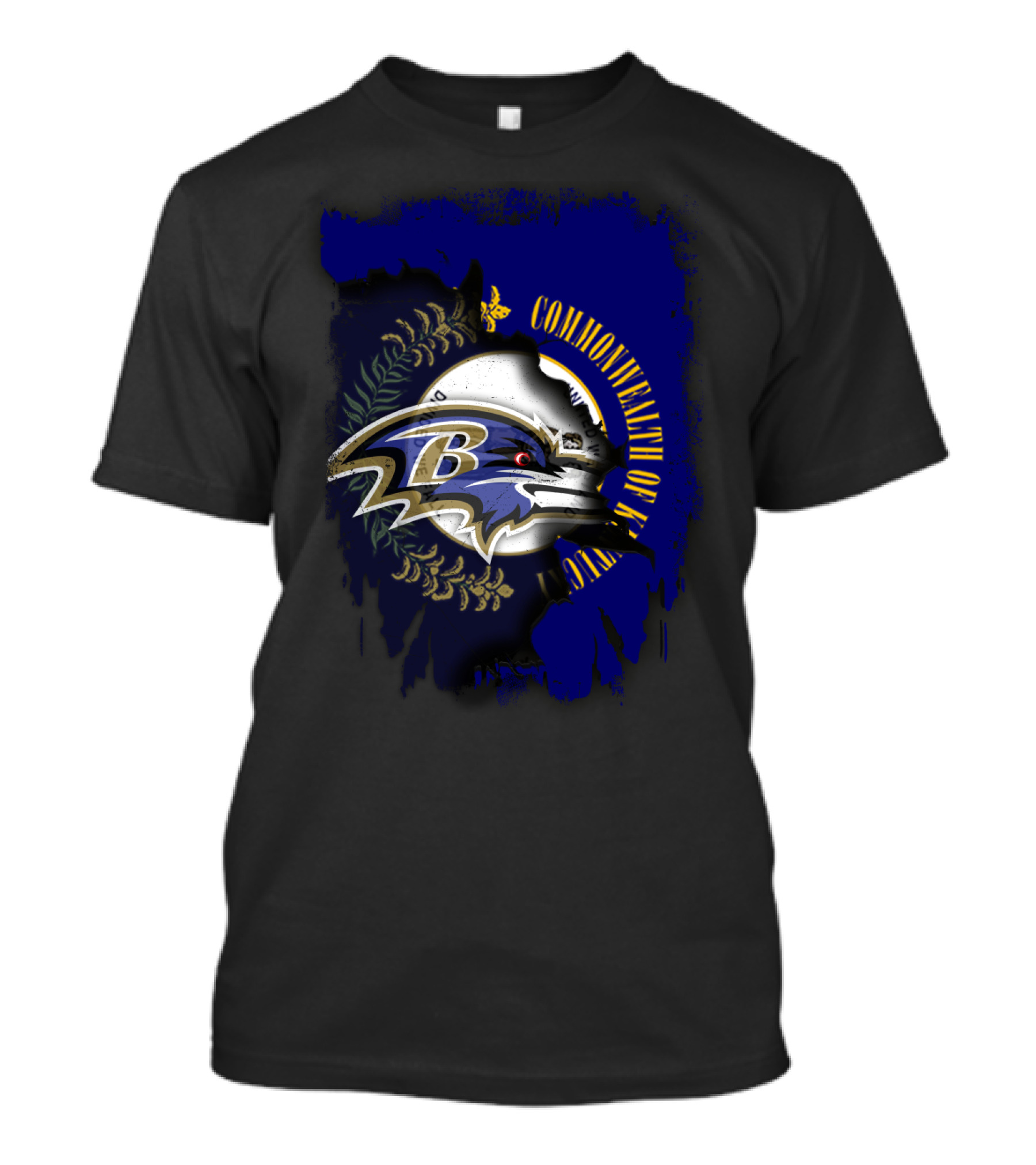 Commonwealth Of Kentucky Baltimore Ravens Ravens T-Shirt