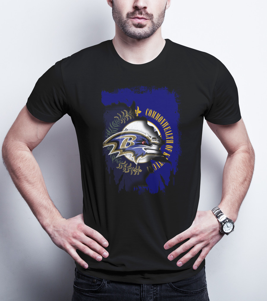 Commonwealth Of Kentucky Baltimore Ravens Ravens T-Shirt
