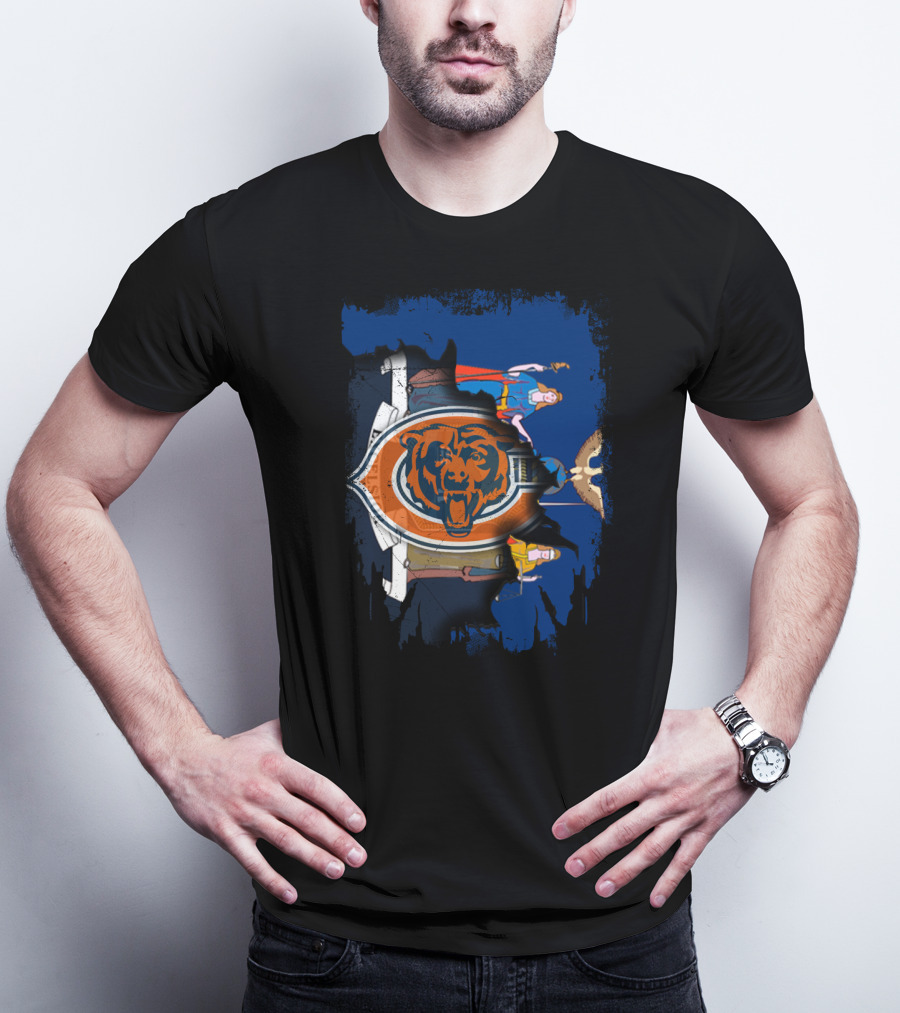 Chicago Bears Fans Unite With New York Spirit T-Shirt
