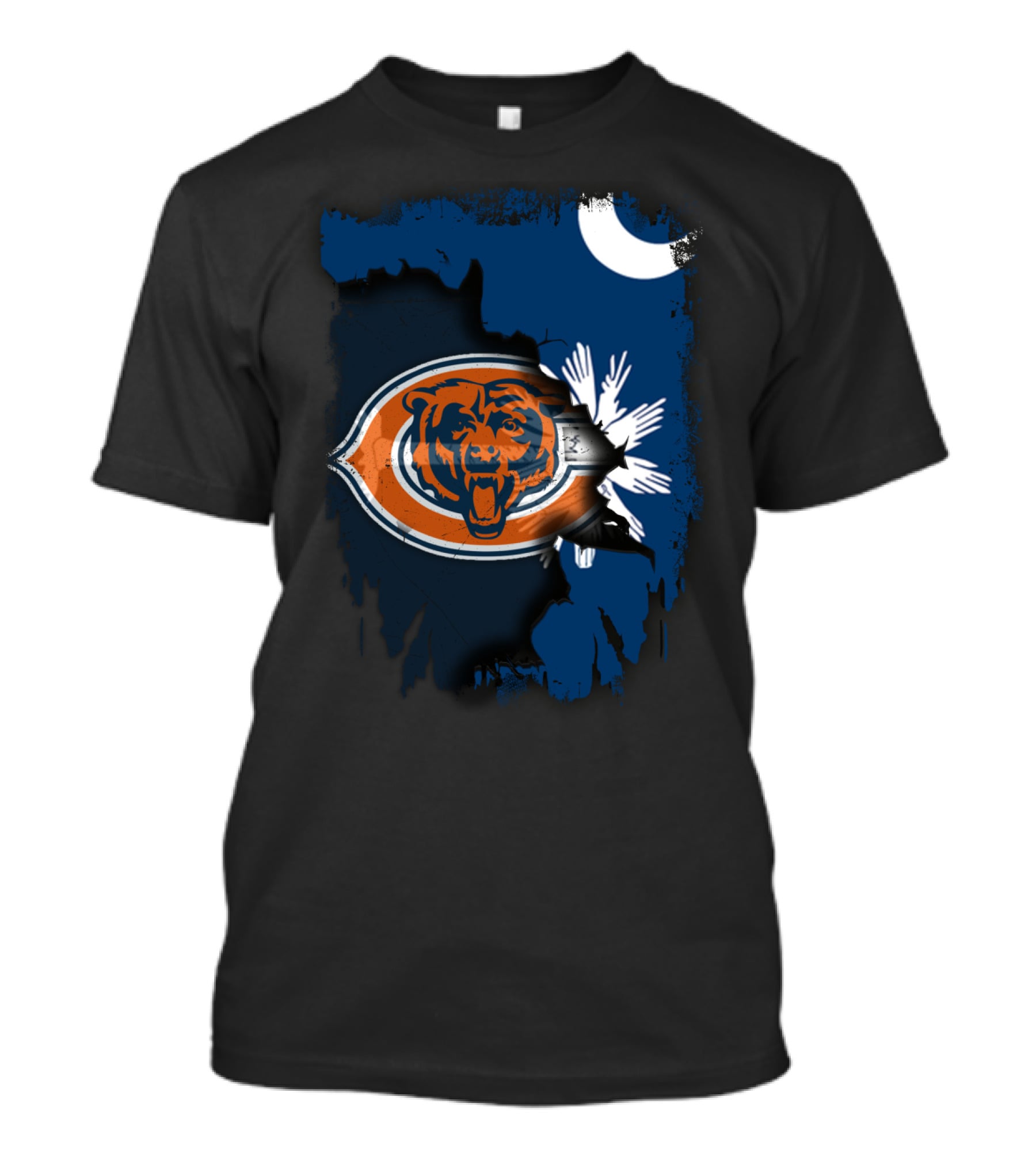 Chicago Bears South Carolina State Unity T-Shirt