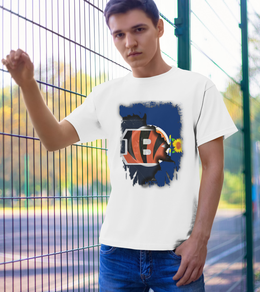 Kansas Bengals Sunflower Collaboration T-Shirt