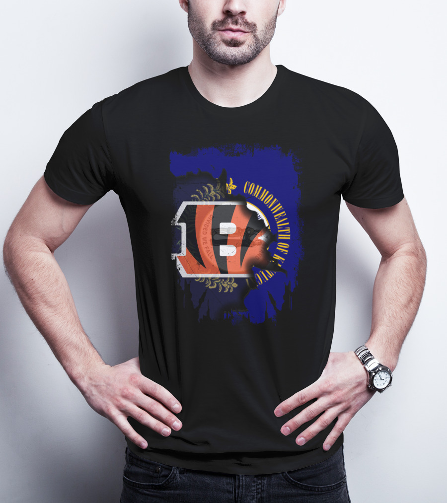 Commonwealth Of Kentucky United We Stand Bengals 13 T-Shirt