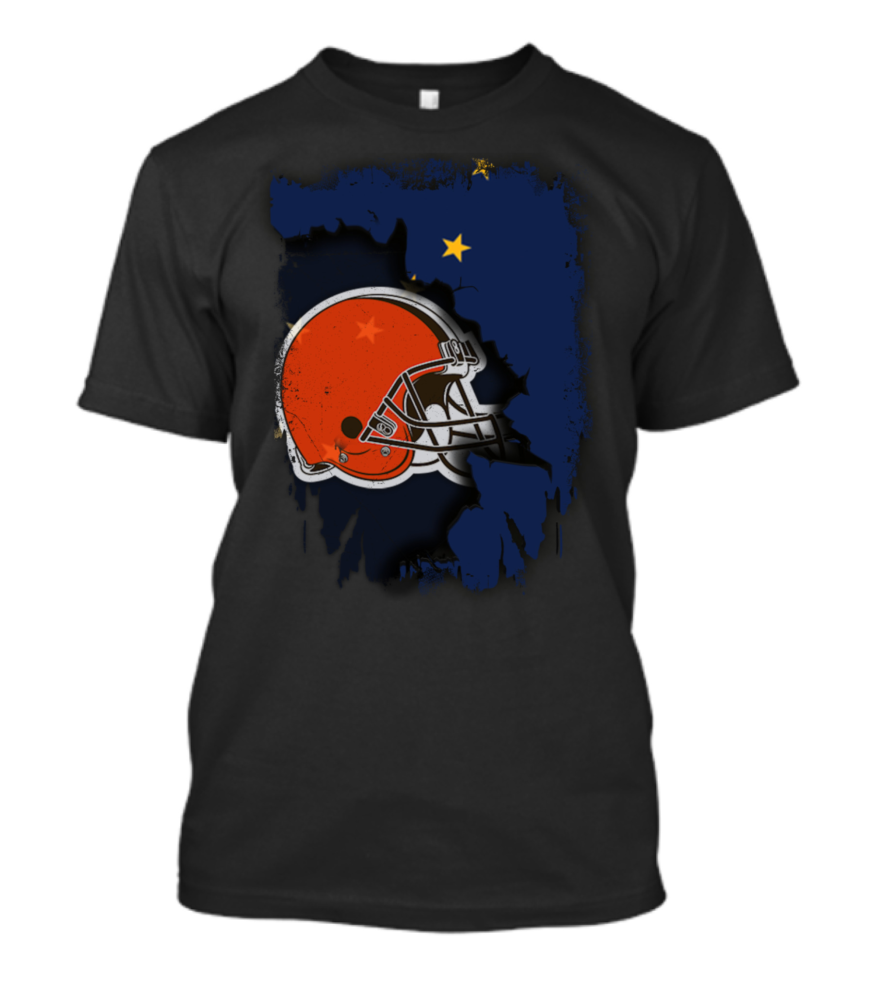 Alaska Browns Helmet Together T-Shirt
