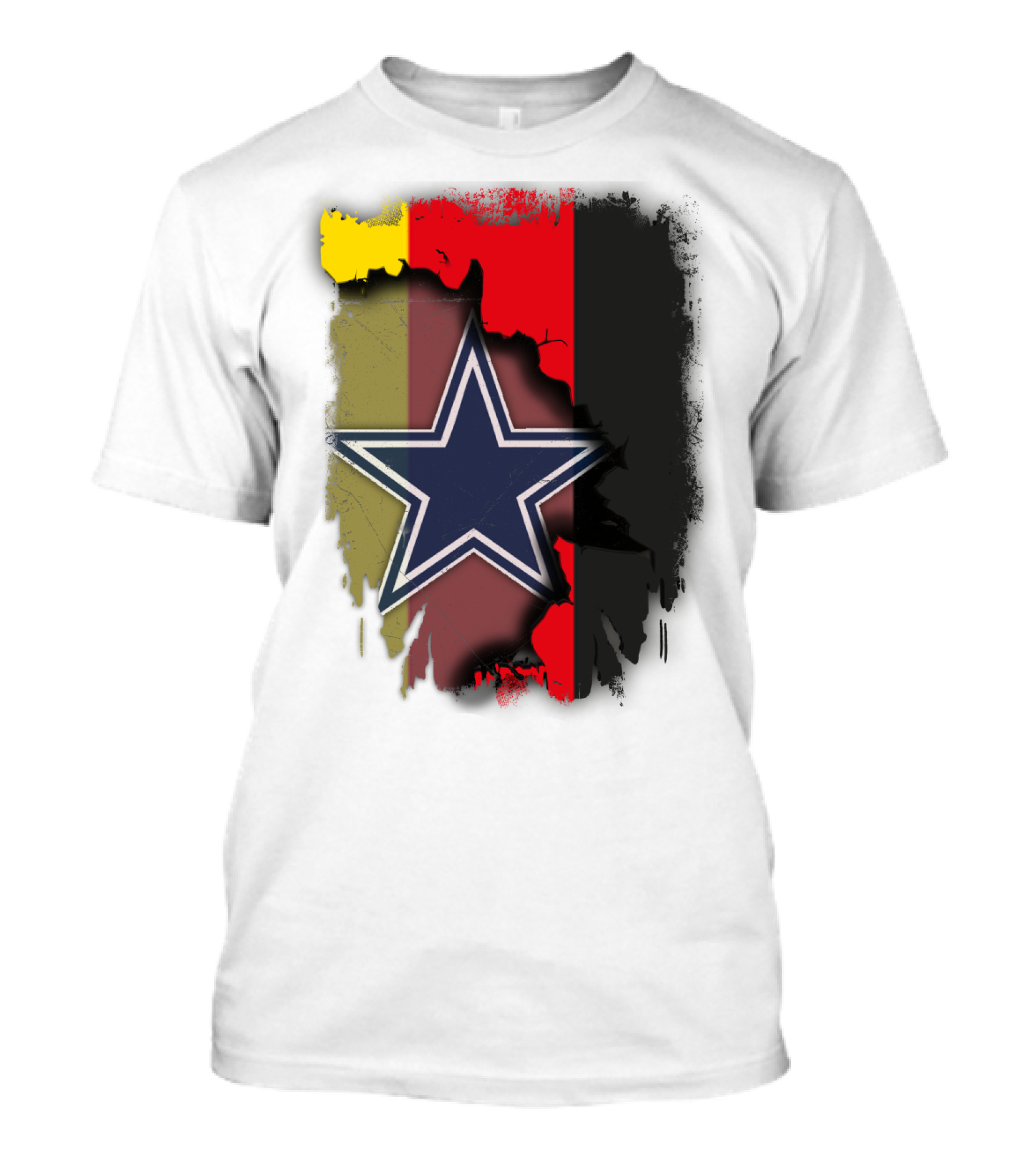 Germany Flag With Cowboys Star T-Shirt
