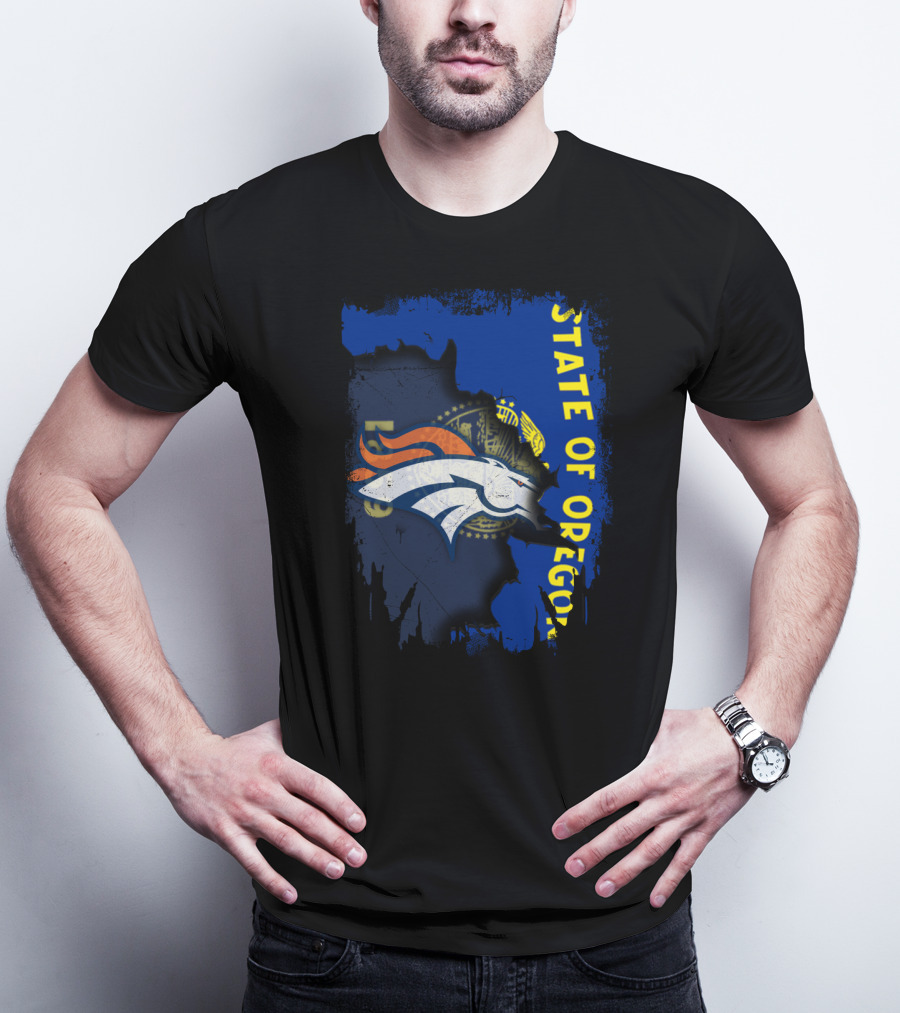 Together Oregon State Of Broncos T-Shirt