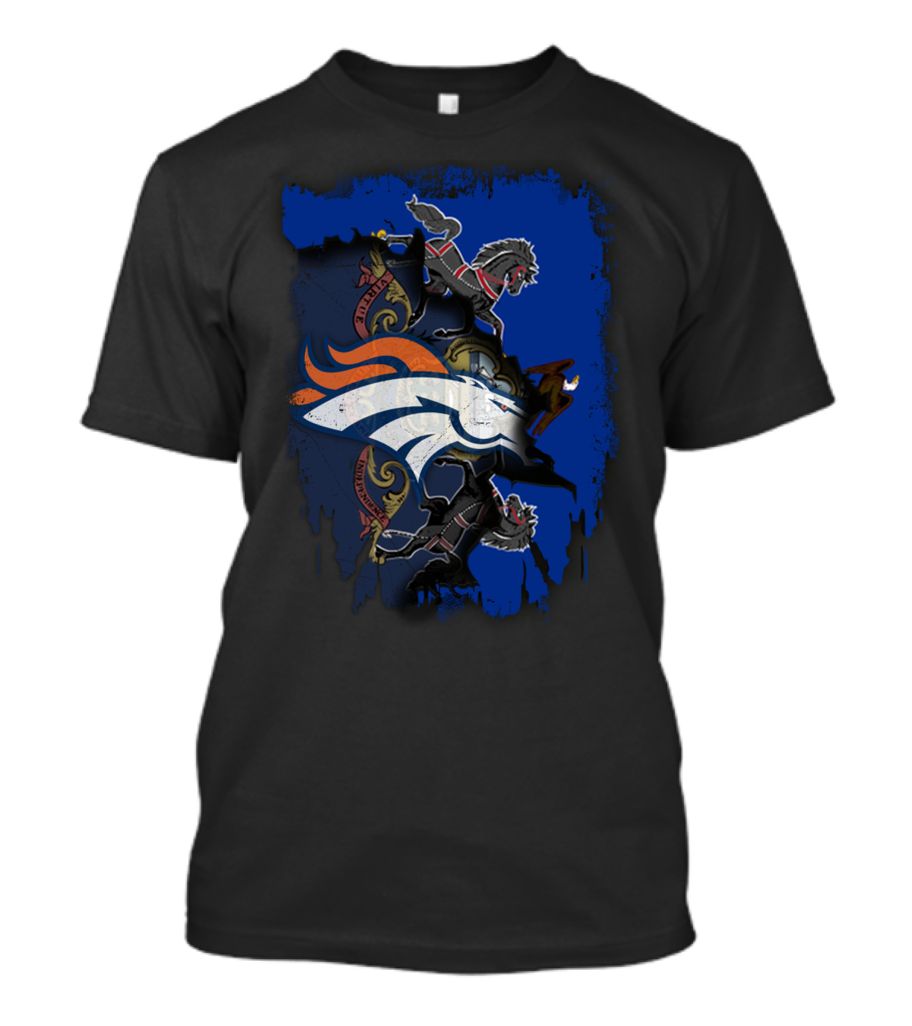 Together Pennsylvania Broncos Crest Fusion T-Shirt