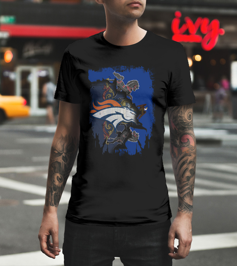 Together Pennsylvania Broncos Crest Fusion T-Shirt