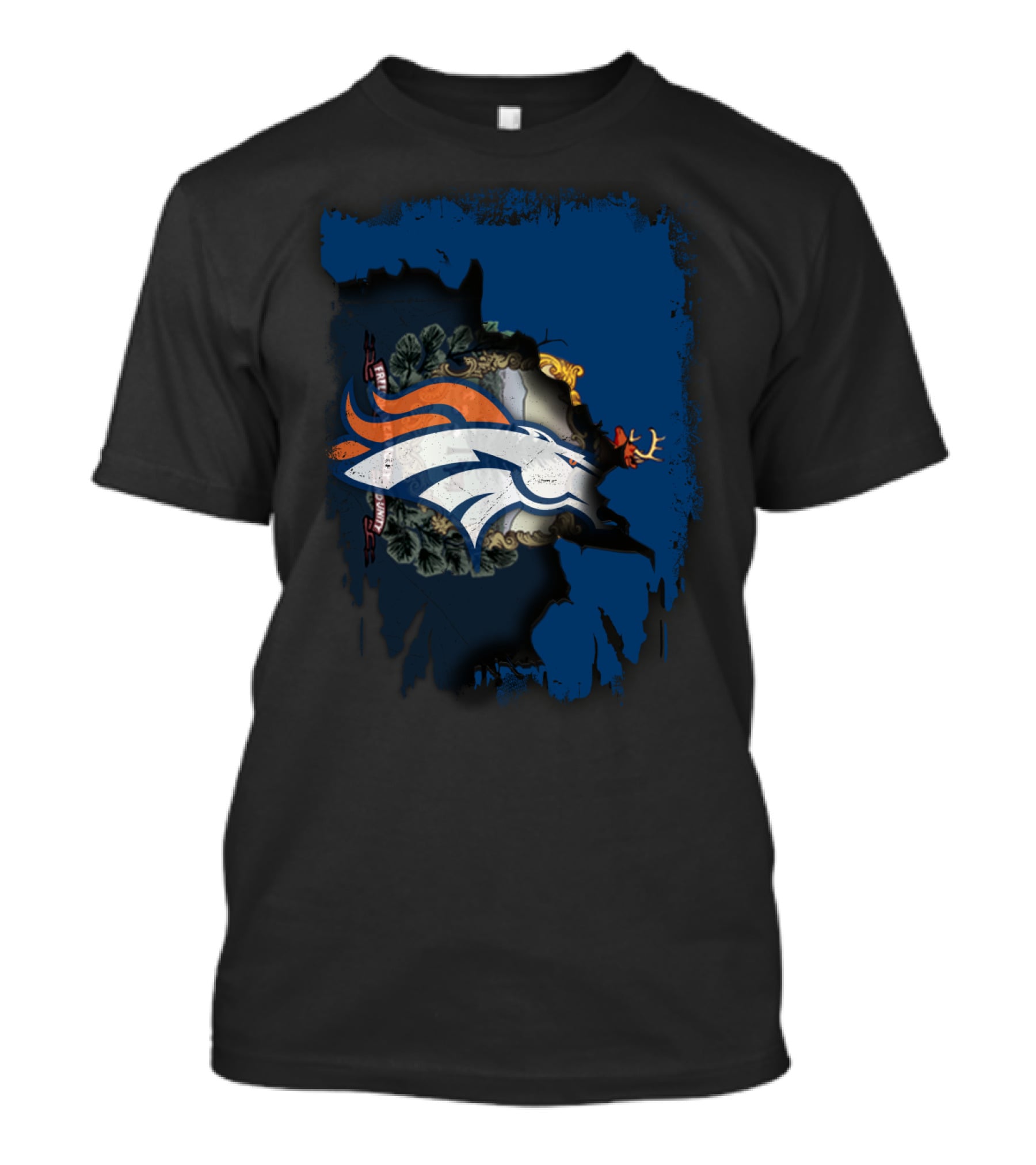 Together Vermont Denver Broncos Fusion T-Shirt