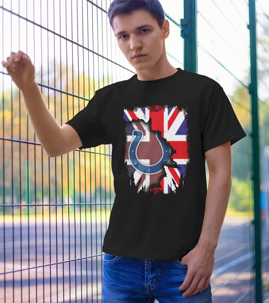 Together United Kingdom Colts Union Jack Horseshoe T-Shirt